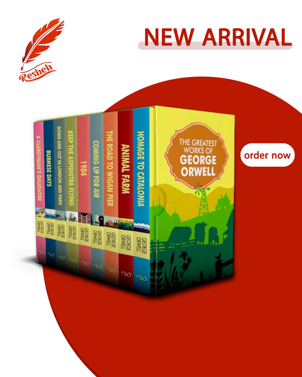 The Greatest Works Of George Orwell 9 Books Collection Box Set (origin ...